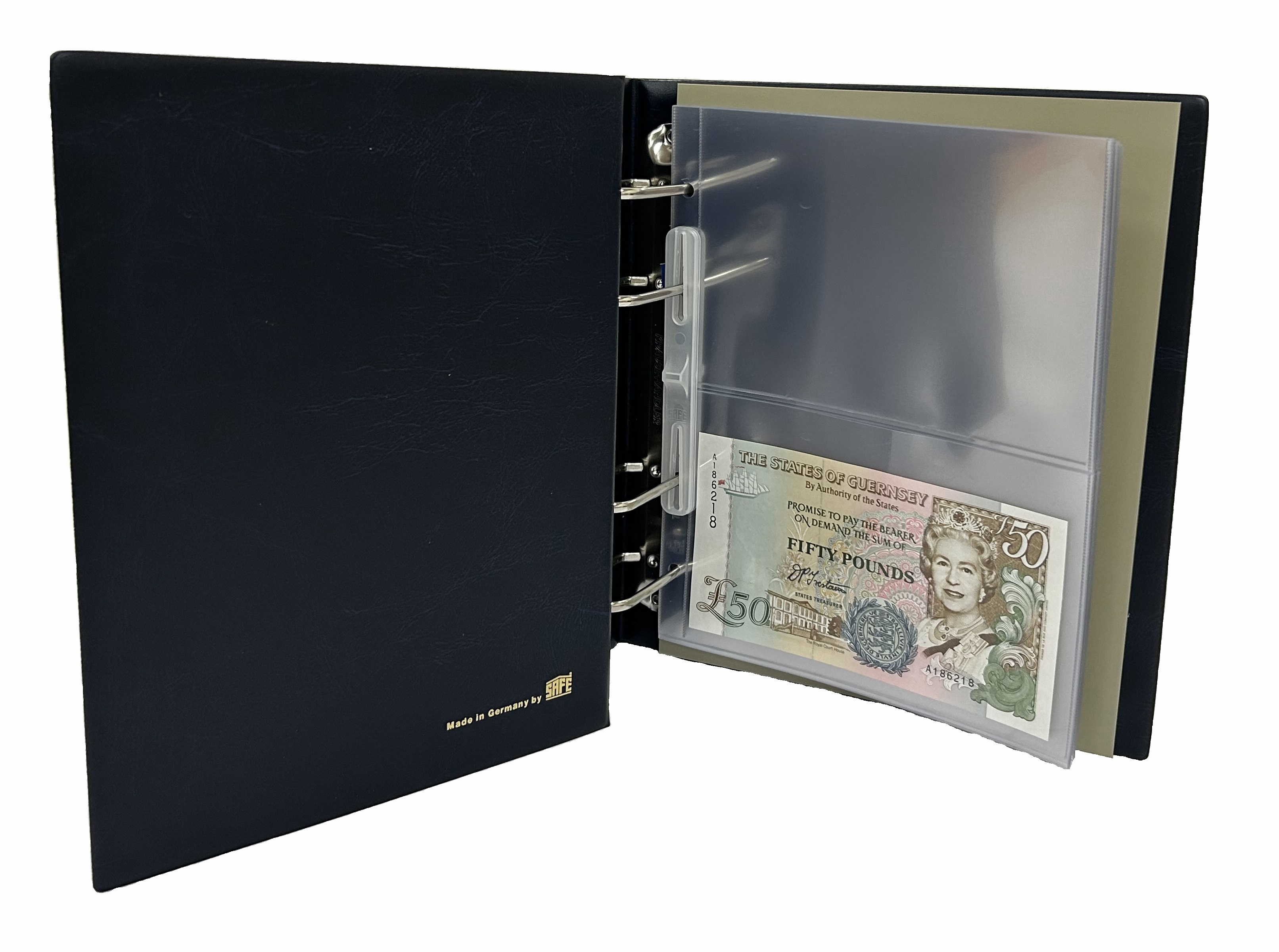 Banknote or Postcard Album with 20 leaves