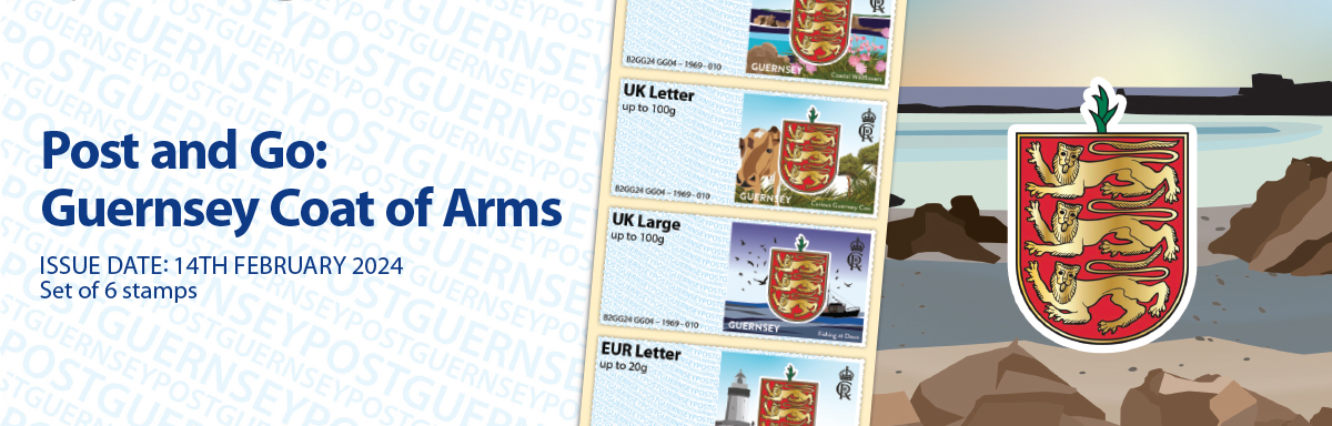 Post and Go: Guernsey Coat of Arms