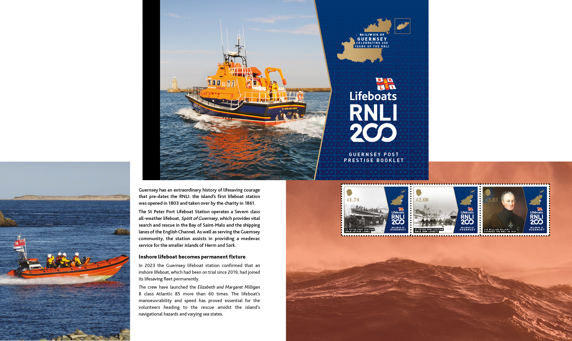 RNLI 200 Years Prestige Booklet