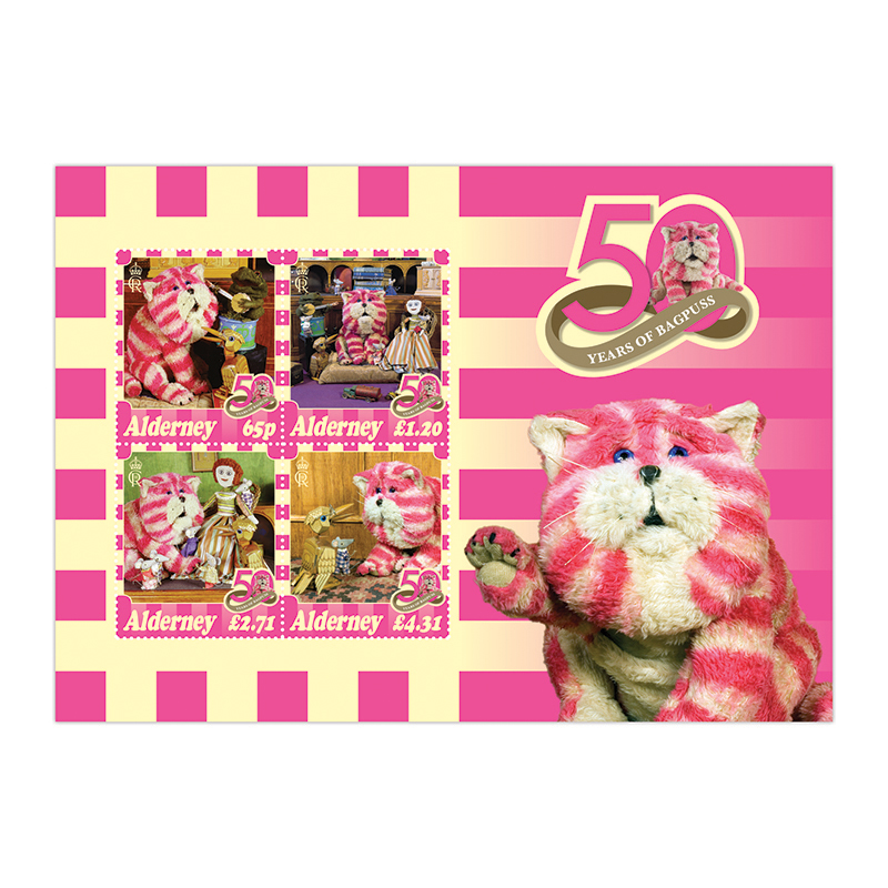 50 years of Bagpuss Souvenir Sheet