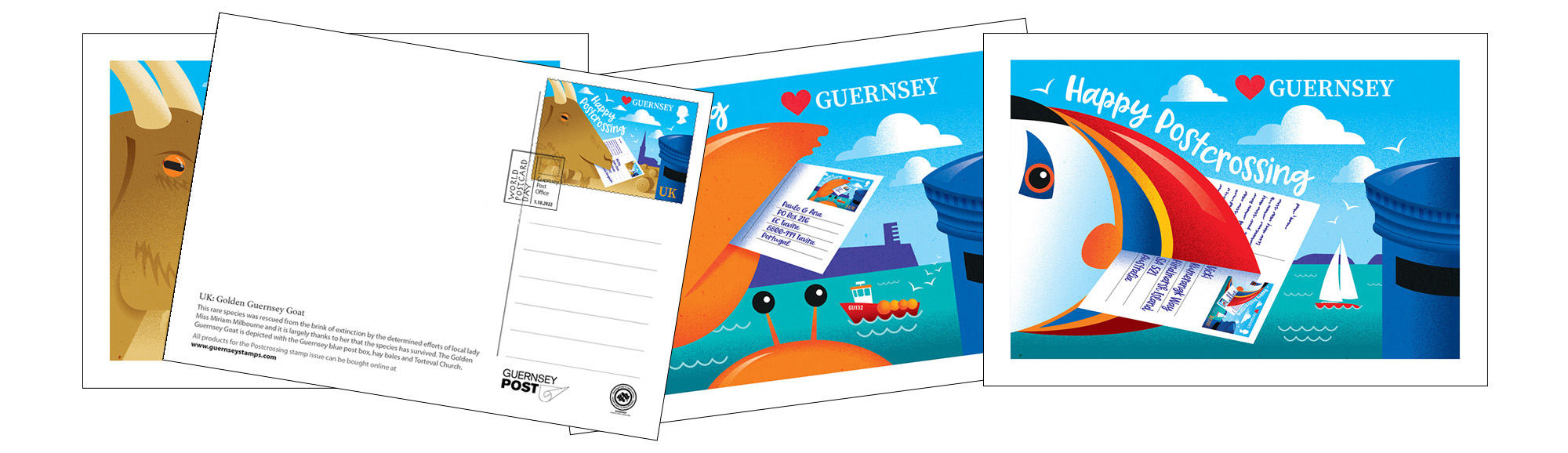 Postcrossing World Postcard Day Fdi set