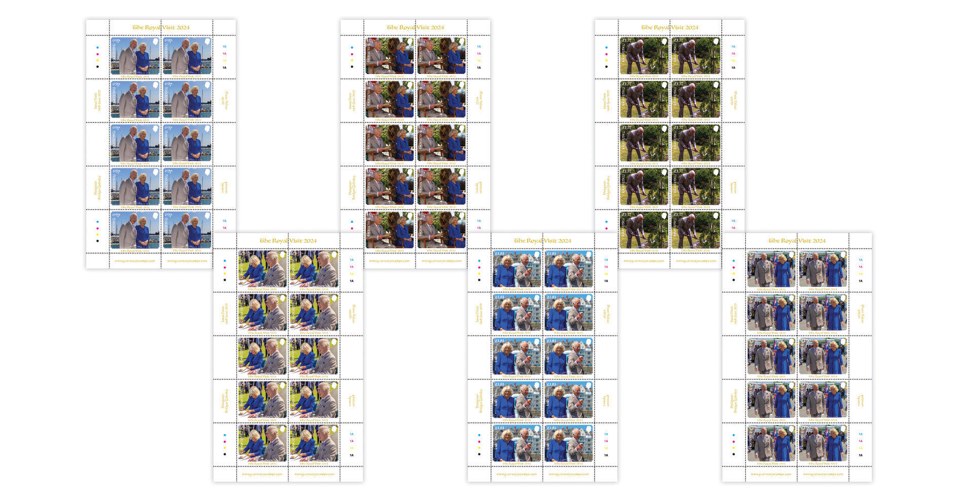 Miniature Sheet Sheets of 10