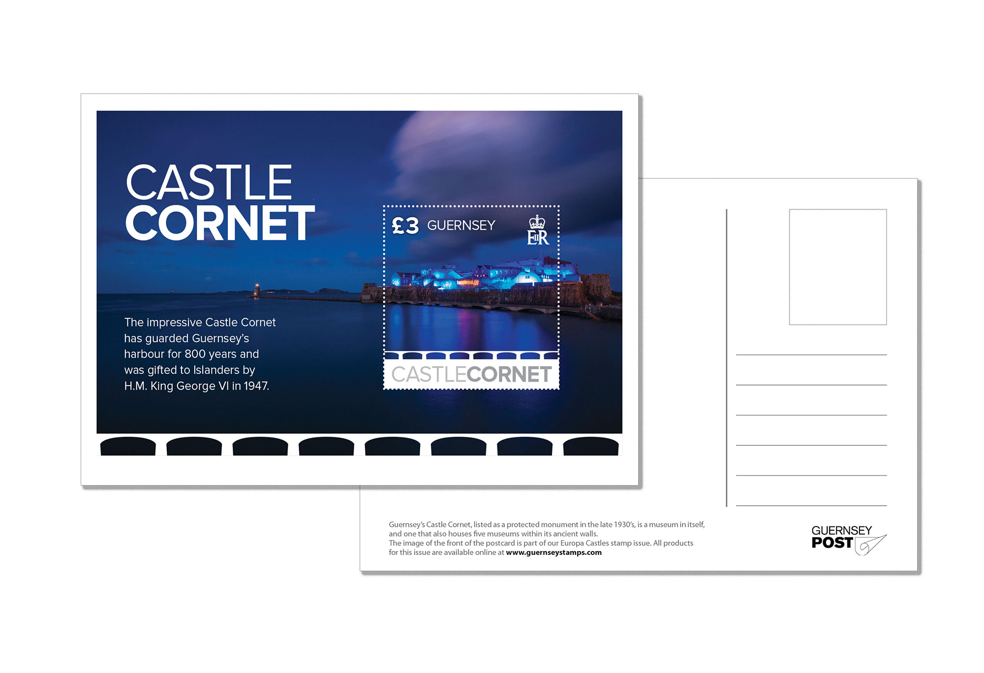 Postcard of Castle Cornet