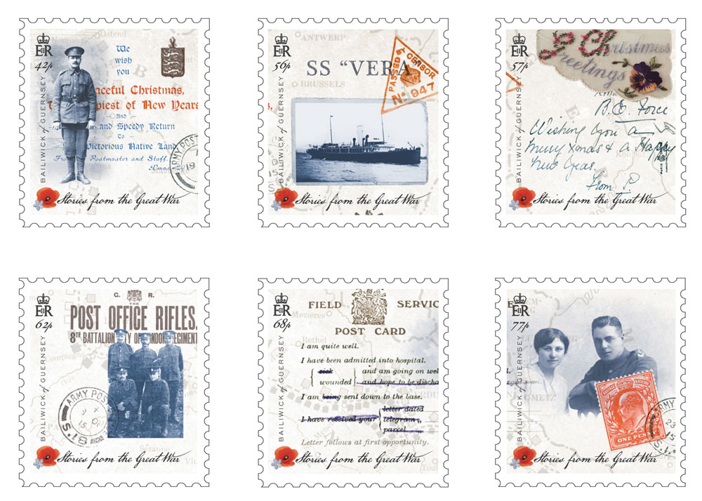 Guernsey Post issues World War 1 stamps