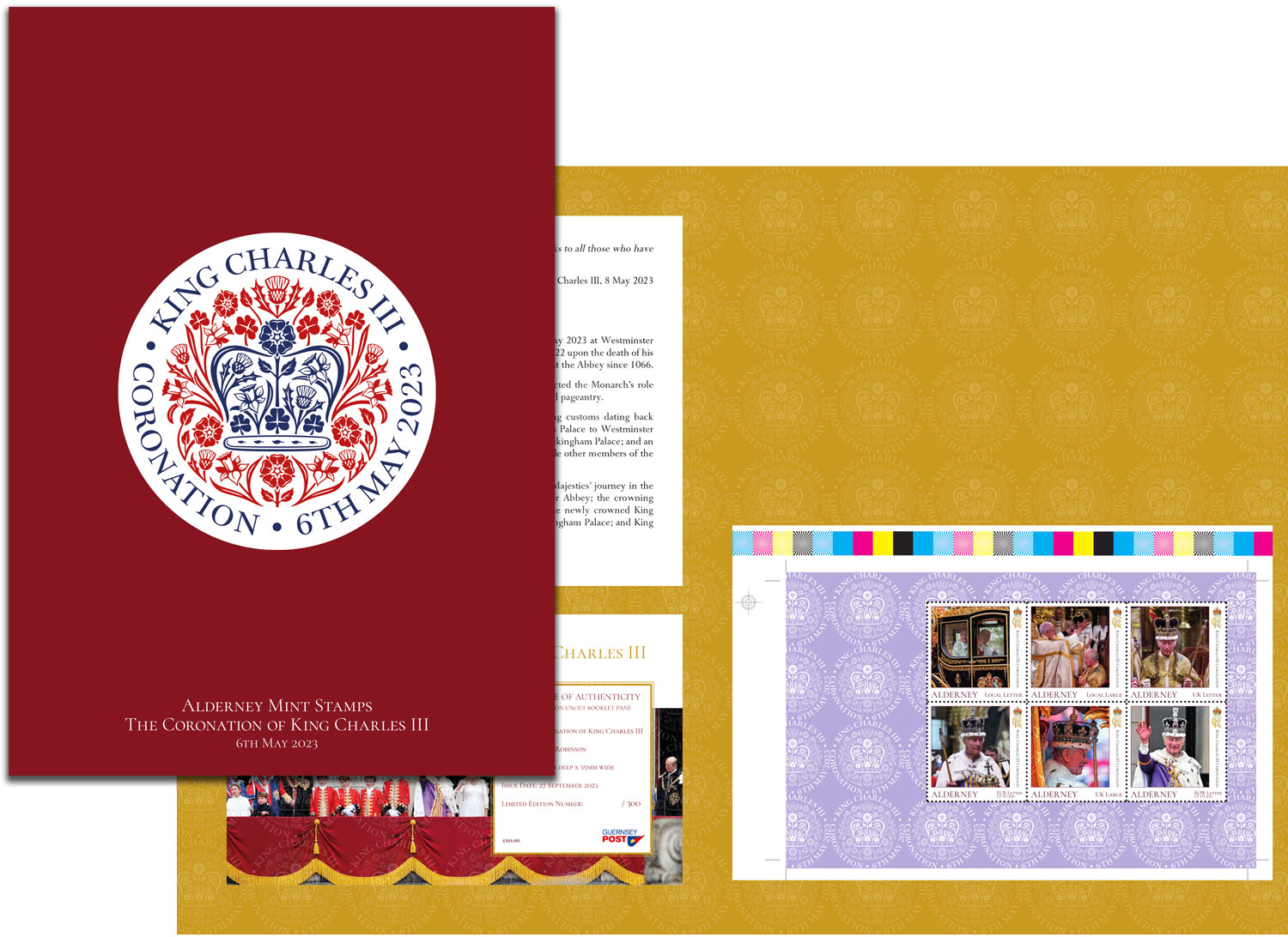 The Coronation of King Charles III Limited Edition Booklet Pane