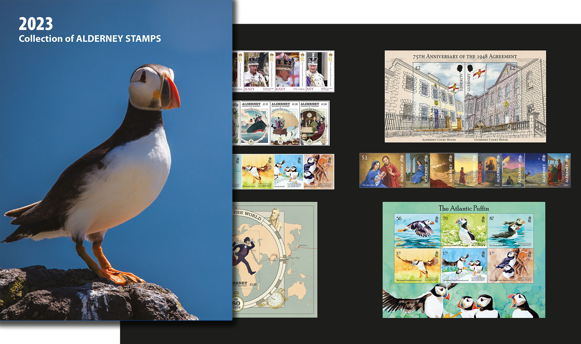 Alderney 2023 Year-set folder